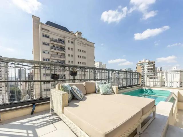 Cobertura para Locação em São Paulo/SP Vila Nova Conceição 4 Quartos