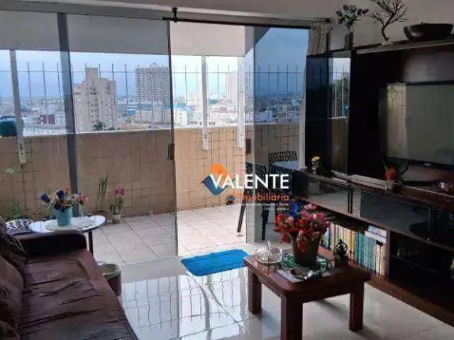Cobertura para Locação em São Vicente/SP Centro 2 Quartos