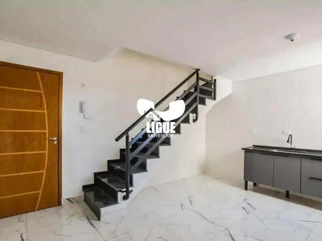 Cobertura para Locação em Santo André/SP Vila Homero Thon 2 Quartos