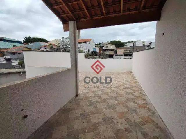 Cobertura para Locação em Santo André/SP Jardim Ana Maria 2 Quartos