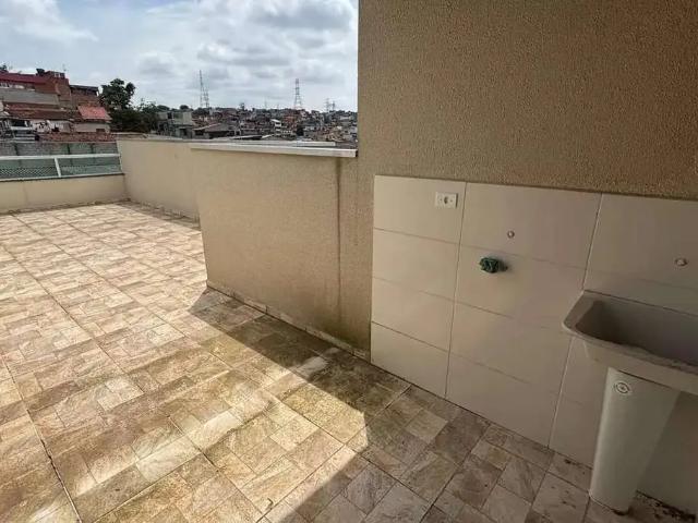 Cobertura para Locação em Santo André/SP Jardim Guarará 2 Quartos