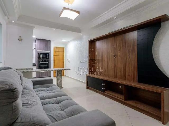 Cobertura para Locação em Santo André/SP Parque das Nações 2 Quartos