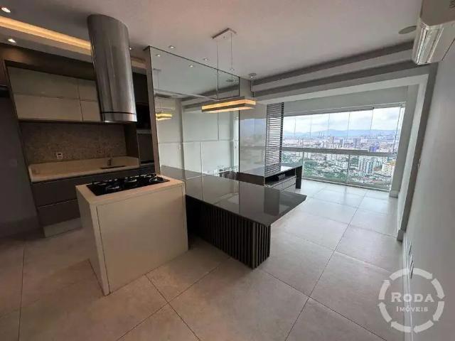 Cobertura para Locação em Santos/SP Boqueirão 2 Quartos
