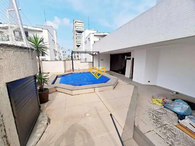 Cobertura para Locação em Santos/SP Boqueirão 3 Quartos