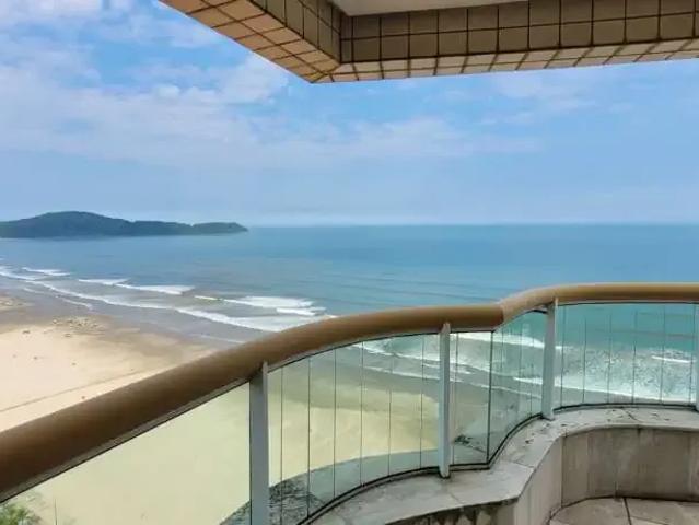 Cobertura para Locação em Praia Grande/SP Aviação 6 Quartos