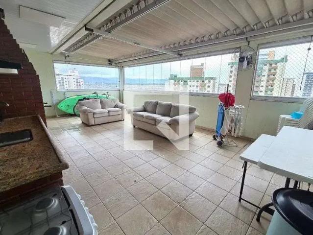 Cobertura para Locação em Praia Grande/SP Tupi 2 Quartos