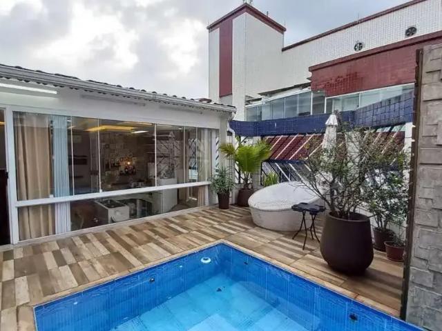 Cobertura para Locação em Praia Grande/SP Vila Assunção 5 Quartos