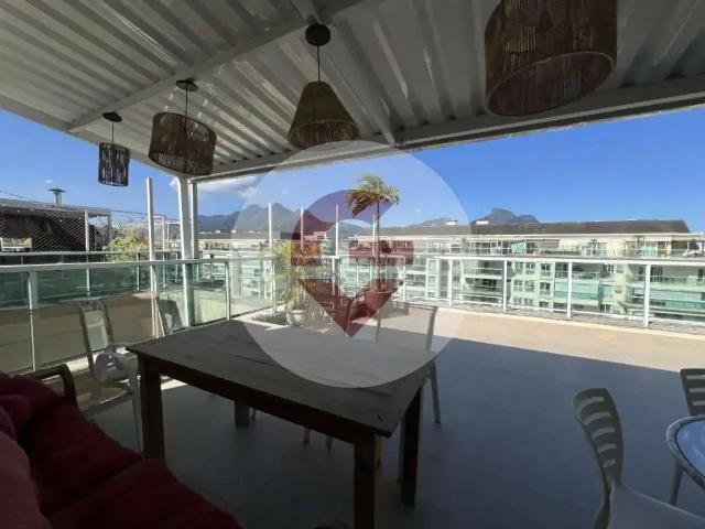 Cobertura para Locação em Rio de Janeiro/RJ Barra da Tijuca 3 Quartos