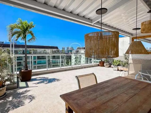 Cobertura para Locação em Rio de Janeiro/RJ Barra da Tijuca 4 Quartos