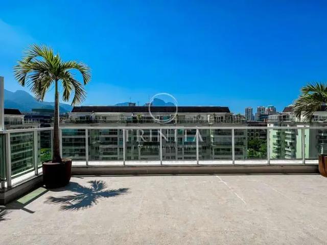 Cobertura para Locação em Rio de Janeiro/RJ Barra da Tijuca 4 Quartos