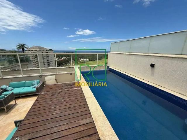 Cobertura para Locação em Rio de Janeiro/RJ Barra da Tijuca 4 Quartos