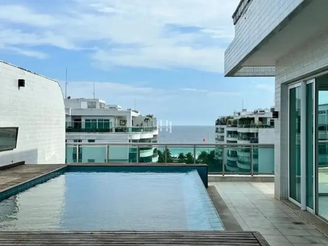Cobertura para Locação em Rio de Janeiro/RJ Barra da Tijuca 5 Quartos