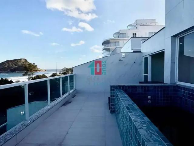 Cobertura para Locação em Rio de Janeiro/RJ Recreio dos Bandeirantes 3 Quartos