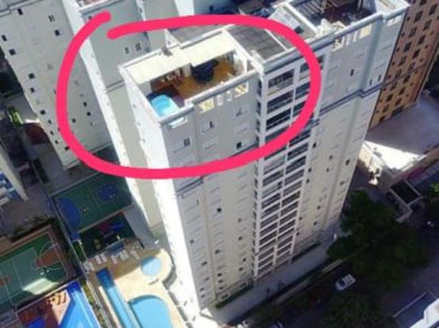 Cobertura para Locação, São José dos Campos / SP, bairro Parque Residencial Aquarius, 5 dormitórios, sendo 2 suítes, 7 banheiros, 5 vagas de garagem, área total 255,00 m², área construída 255,00 m²