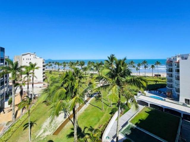 Cobertura Pé na Areia Mobiliada com Vista Panorâmica para o Mar