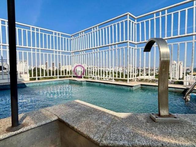 Cobertura Penthouse à Venda 196m², 4 Dormitórios, Piscina, 4 Vagas Jurubatuba