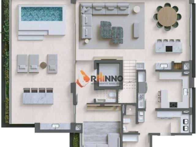 Cobertura Penthouse à venda, 359 m² no bairro Cabral