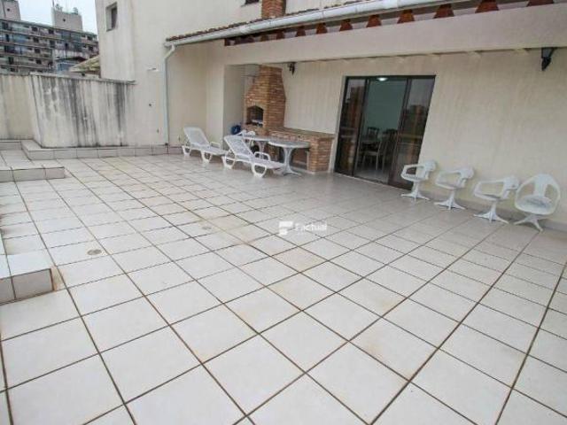 Cobertura Penthouse a venda na Praia da Enseada no Guarujá, região do Aquário e Mc Donalds