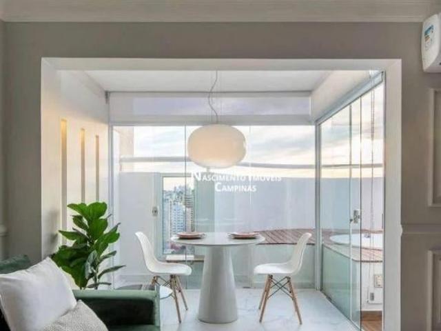 Cobertura penthouse com 1 suíte à venda, 95 m² por R$ 1.267000,00 Cambuí Campinas/SP