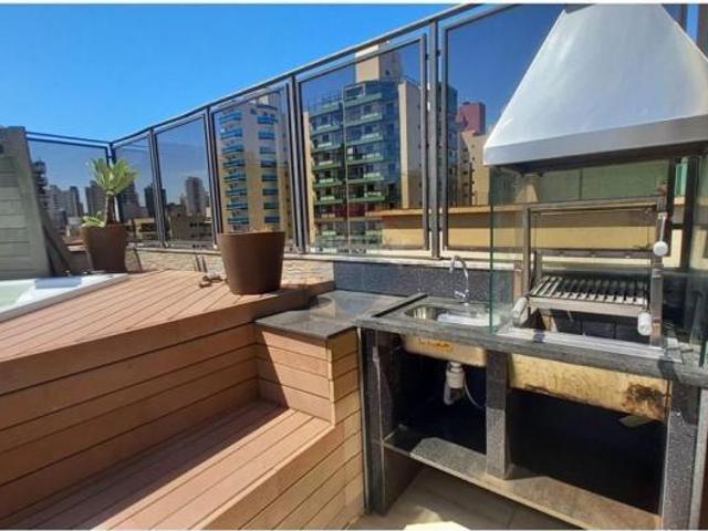 Cobertura Penthouse com Jacuzzi e 3 dorm, Jd Las Palmas, Guarujá, SP