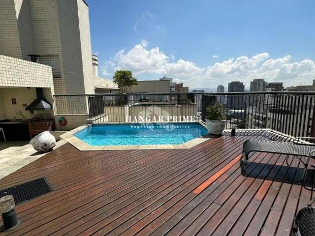 Cobertura Penthouse 250m² no Monte Catini 4 Dorms 3 Suítes, Piscina Privativa e 3 Vagas Tatuap