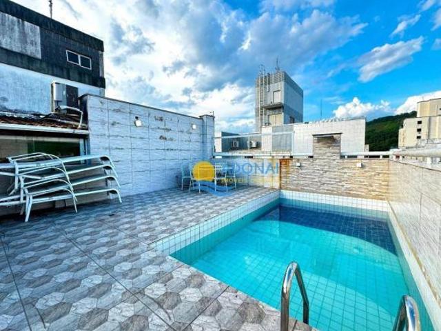 Cobertura próximo à praia com varanda gourmet — Astúrias — Guarujá