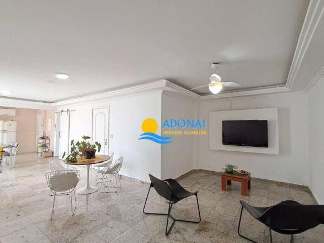 Cobertura próximo à praia com varanda gourmet — Enseada — Guarujá