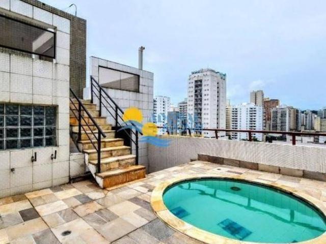 Cobertura próximo à praia com varanda gourmet — Pitangueiras — Guarujá