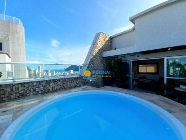 Cobertura próximo à praia com vista — Astúrias — Guarujá