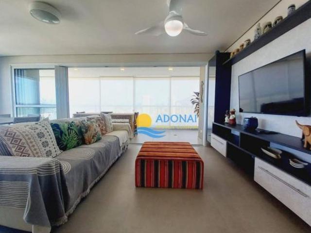 Cobertura próximo à praia com vista — Enseada — Guarujá