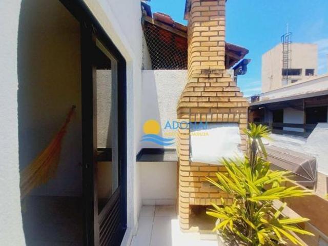 Cobertura próximo à praia com vista — Enseada — Guarujá