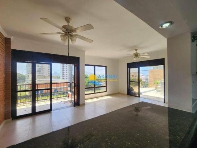 Cobertura próximo à praia com vista — Enseada — Guarujá