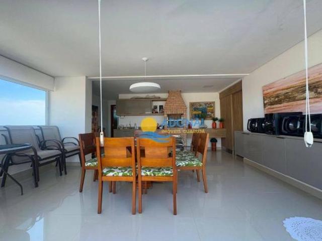 Cobertura próximo à praia com vista — Enseada — Guarujá