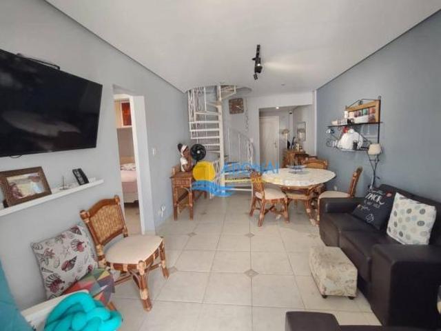 Cobertura próximo à praia com vista — Enseada — Guarujá