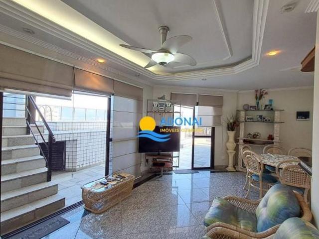 Cobertura próximo à praia com vista — Enseada — Guarujá