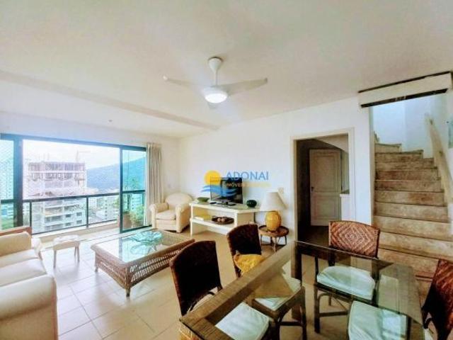 Cobertura próximo à praia com vista — Pitangueiras — Guarujá