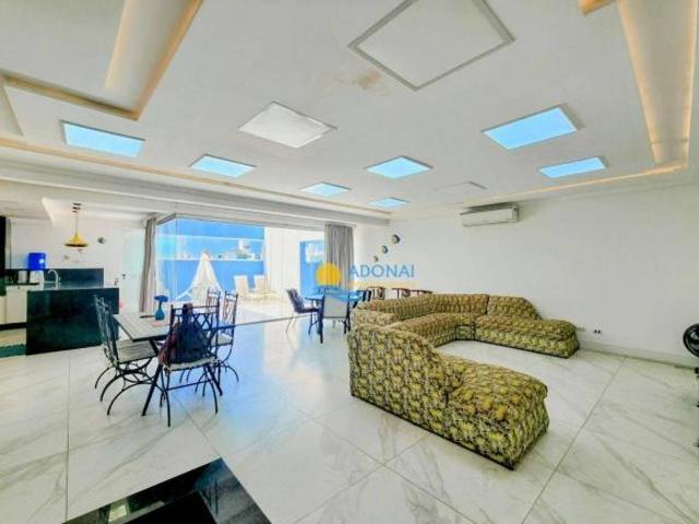 Cobertura próximo à praia com vista — Pitangueiras — Guarujá