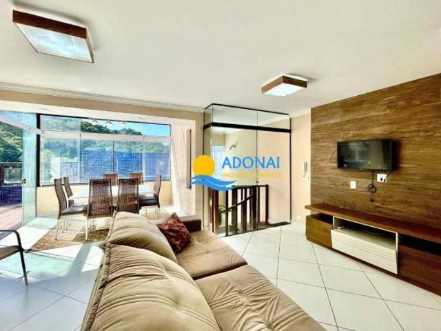 Cobertura próximo à praia com lazer — Pitangueiras — Guarujá