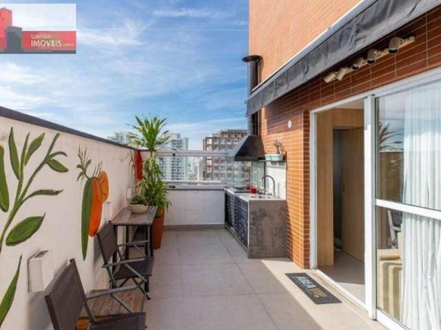 Cobertura R. Martiniano de Carvalho, 611 Bela Vista, 110m², 2 suítes, 2 vagas, Villagio Guarnieri
