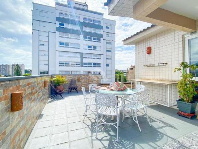 COBERTURA REFORMADA à venda COM 176M² PRIVATIVOS, CHURRASQUEIRA NO JARDIM E VISTA PANORÂMICA NO JARD