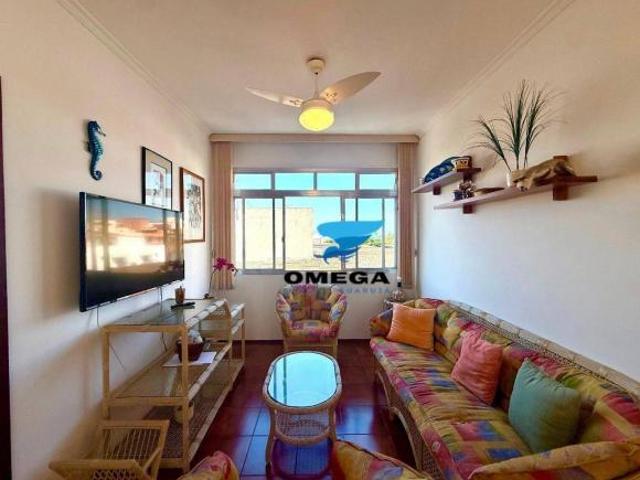 Cobertura Reformada à venda na Praia da Enseada no Guarujá I Omega Imoveis