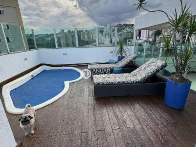 Cobertura residencial à venda em Belo Horizonte 315 m², 4 quartos, 3 suítes, varanda gourmet
