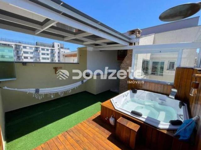 Cobertura Residencial de 86 m² em Santa Maria, Santo André – 2 Quartos, Mobiliado, Financiamento Ace