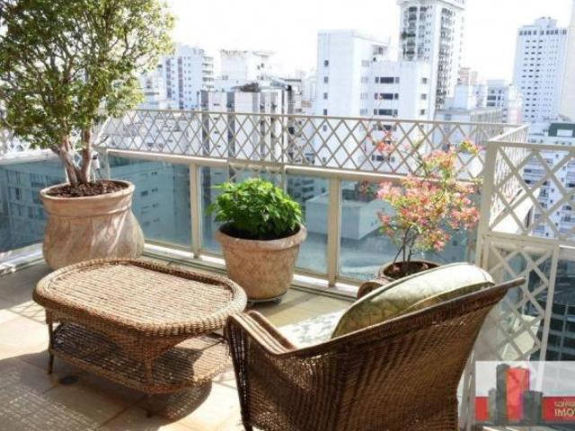 Cobertura Rua Dr. Brasílio Machado, 177, Higienopolis, 600m², 4 sts, 4vgs, Edificio San Remo