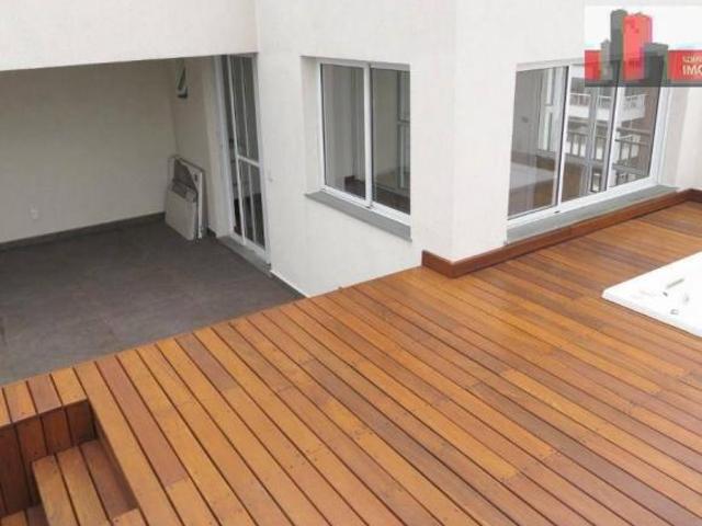 Cobertura Rua Faustolo, 645 Vila Romana, 140m², 2 sts, 2 vgs, Ed. Darius Milhaud ALUGADO