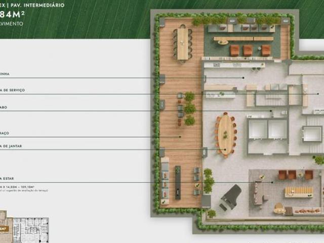 Cobertura Triplex 1184m² 10 vagas / Vista Parque Ibirapuera / Puro Luxo