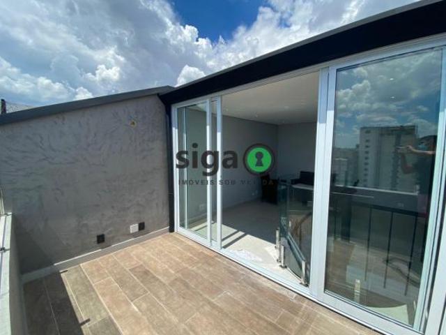 Cobertura Tríplex 2 Quartos com 2 Suítes, 1 vaga de garagem, 77m², para venda e locação