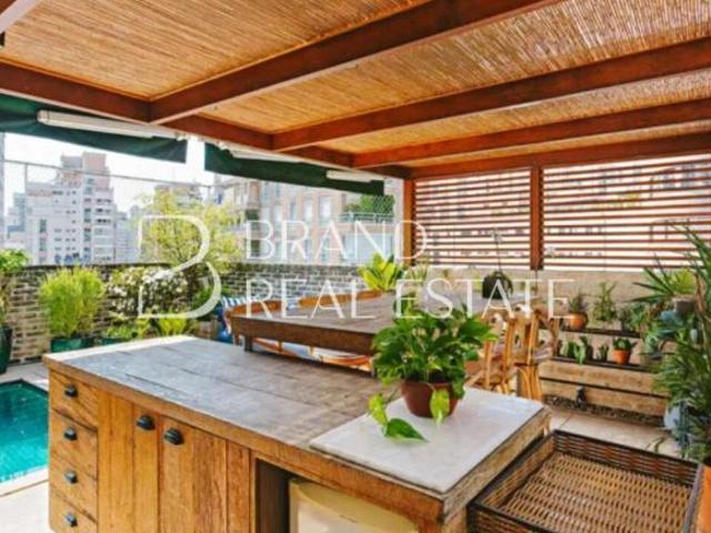 Cobertura Triplex 370m² Reformada Arquitetura Assinada 3 Quartos e Área Gourmet