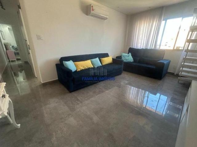 Cobertura venda locação 3 quartos mobiliado Aparecida Santos/SP