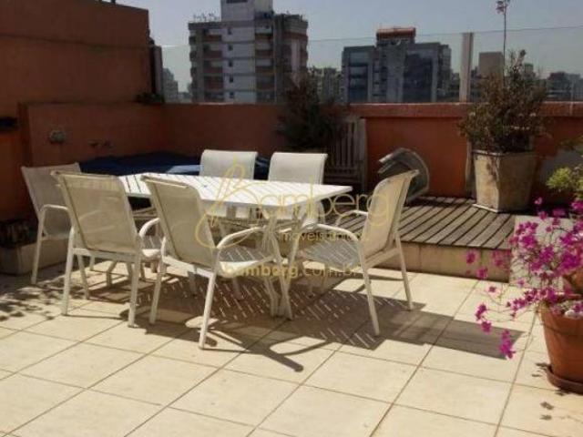 COBERTURA VILA CLEMENTINO COM 2 QUARTOS, 1 SUÍTE E 220A.U
